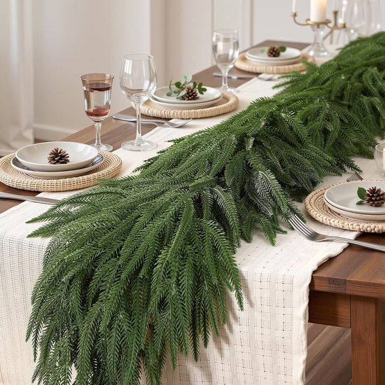 Realistische Kerstslinger 360 cm – 100% PE Kunstmaterialen met Real ...