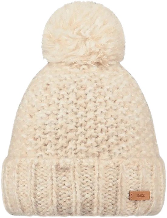 Barts Aitane Beanie Muts Dames - Creme - One size | bol