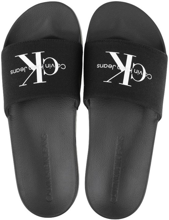 Calvin Klein heren ck one slippers zwart | bol