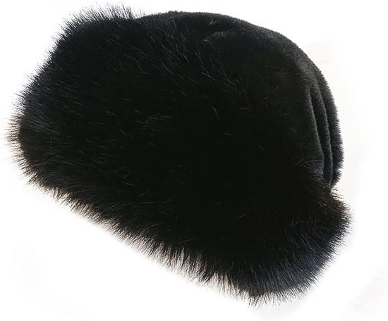 Bonnet en fausse fourrure pour femme - Bonnet d'hiver à pompon | bol