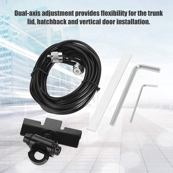 360 Graden Antenne Beugel voor Mobiele Radio - Universiële Clip Mount ...