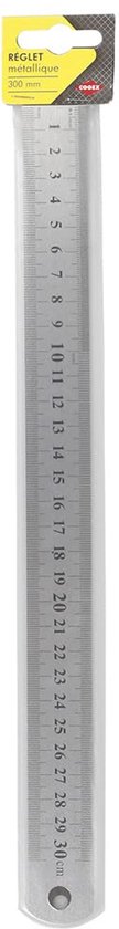 Metal Ruler 300 mm - Perfect for Measurement and DIY Tasks | bol
