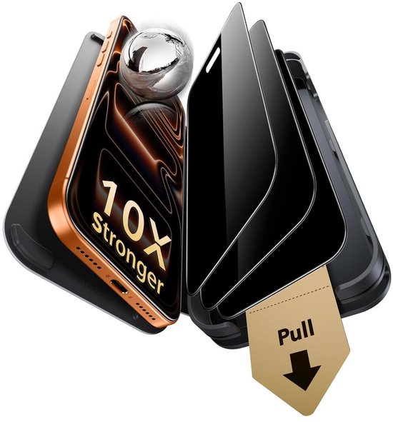 ESR Screenprotector Geschikt voor iPhone 17 Pro Max - UltraFit Armorite ...