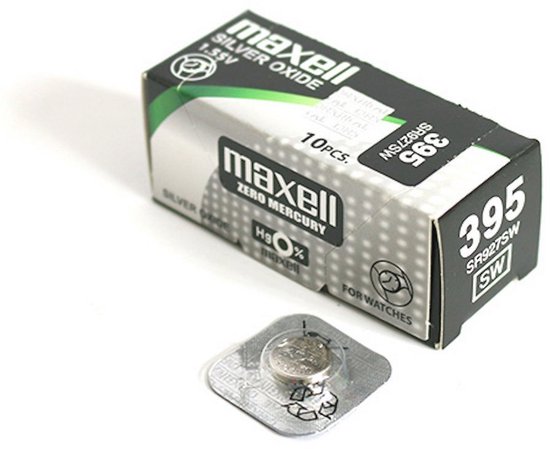 Knoopcel zilveroxide 395 / SR927SW - 10 Stuks | bol