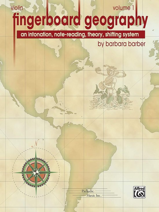 Fingerboard Geography for Violin, Volume 1: An Intonation, Note-reading ...