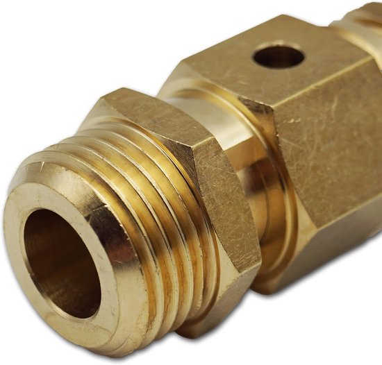 Instelbaar Veiligheidsventiel 1/2 inch Perslucht Overdrukventiel 8-12 ...