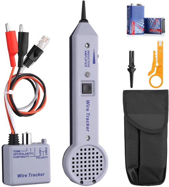 Telefoon- en Netwerkkabelzoeker met Inductieve Toongenerator en ...