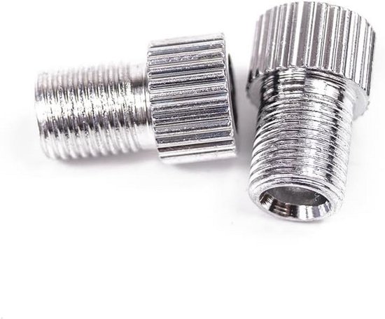 Fietsventiel Adapter voor Autoventiel - Hoogwaardige Ventieladapter in ...