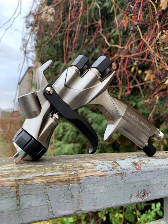 Meiji Finer Core 1.3 Lakspuitpistool voor Clearcoat en Basecoat | bol