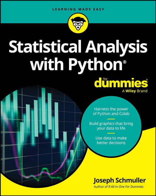 Statistical Analysis with Python For Dummies | 9781394370320 | Joseph Schmuller | Boeken | bol