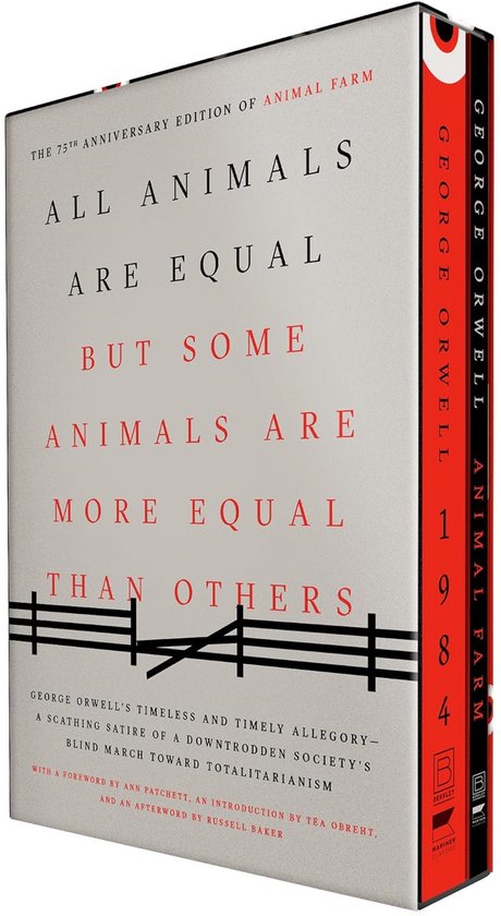 1984 en Animal Farm - 2-delige box van George Orwell | bol