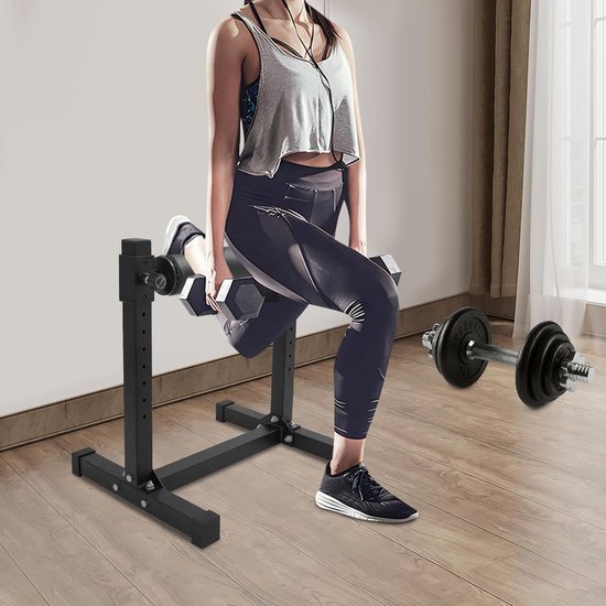 Verstelbare Split Squat Roller voor Thuisfitness - 9 Tandwielen | bol