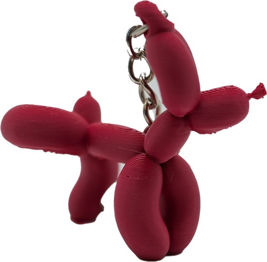 Plassende ballon hond sleutelhanger - Maretak Groen | bol