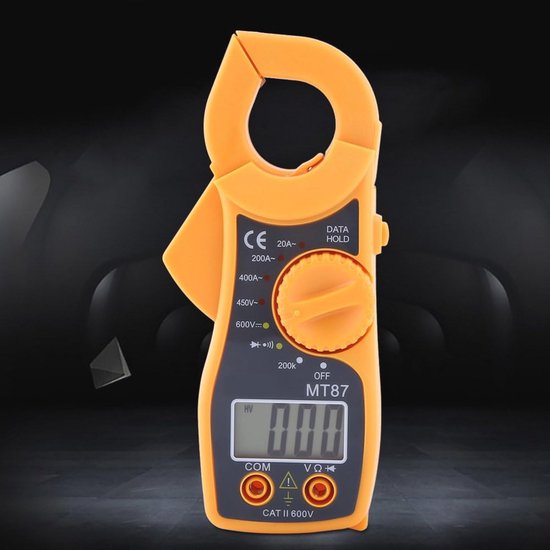 Professionele Digitale Multimeter AC DC Stroomtang en Ohmmeter | bol
