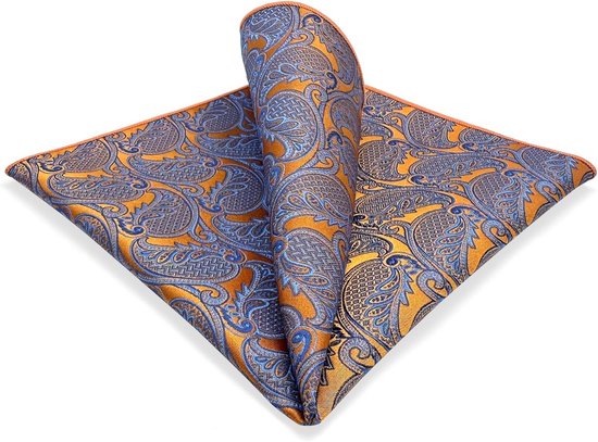 Zakdoek voor heren met paisleypatroon - Business & Formeel Accessoire | bol