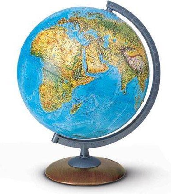 Tecnodidattica - Atlantis EU LED - Hout - Wereldbol - Ø30cm | bol