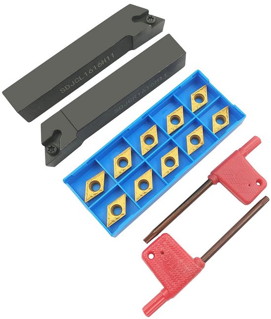 Boring Bar 5/8" Draaibank Gereedschap met 10 Carbide Inserts | bol