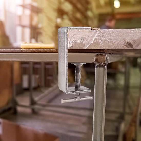 2-delige C-klem van roestvrij staal met instelbare kaakopening voor ...