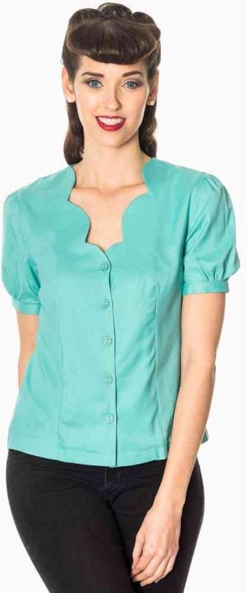 Dancing Days - MAKE MELODIES Blouse - XS - Groen | bol