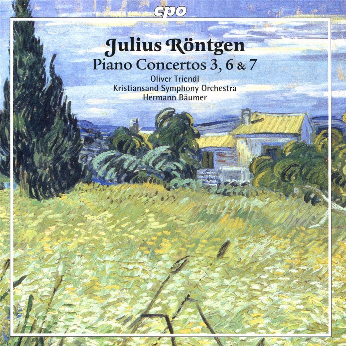 Julius Rontgen: Piano Concertos 3. 6 & 7, Hermann Baumer | CD (album ...