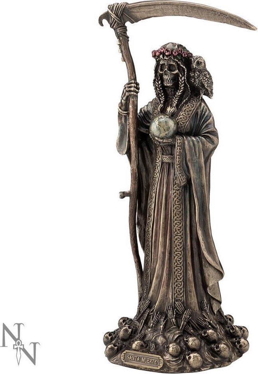 Nemesis Now Beeld/figuur Santa Muerte Bronskleurig | bol.com