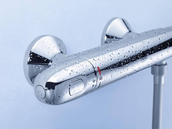 GROHE Grohtherm 1000 Thermostaatkraan - 15cm - CoolTouch - Warm rechts ...