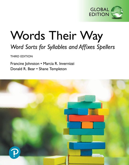 Words Their Way: Word Sorts for Syllables and Affixes Spellers, Global ...