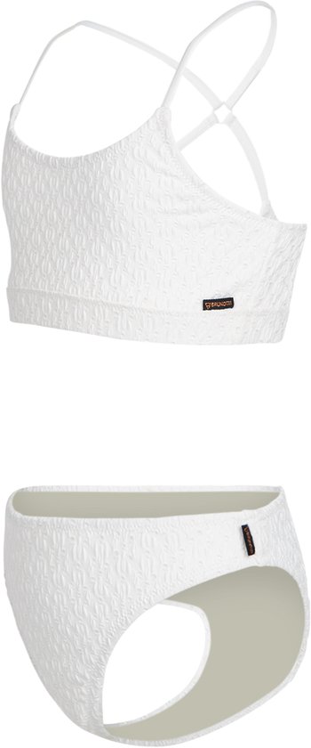 Brunotti Sofia-Broidery Girls Bikini | Snow - 164 | bol