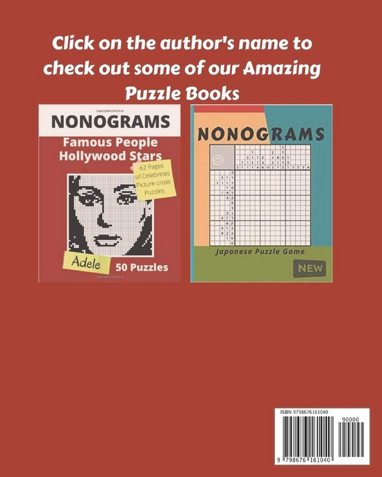 Nonogram Puzzelboek: Grote Uitdagingen met Wilde Dieren | Logische ...