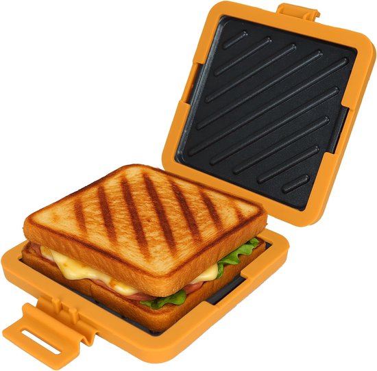 Magnetron Sandwichmaker - Tosti apparaat - sandwich maker - Tosti ijzer ...