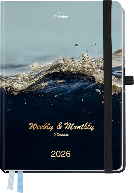 Weekkalender 2026 A4 Hardcover - Overzichtelijke Afsprakenplanner voor ...
