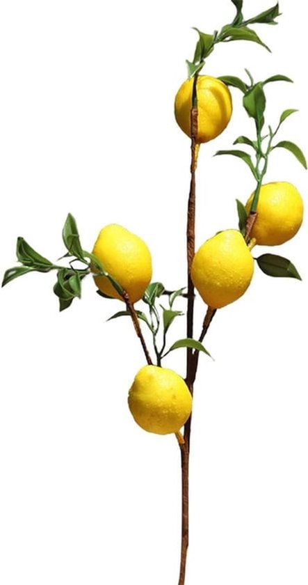 Kunstmatige Citroenplant Takken, 50 cm - Fruittak Decoratie voor ...