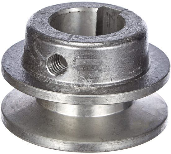 Aluminium Katrol 50 mm Diameter met 24 mm Boor | bol