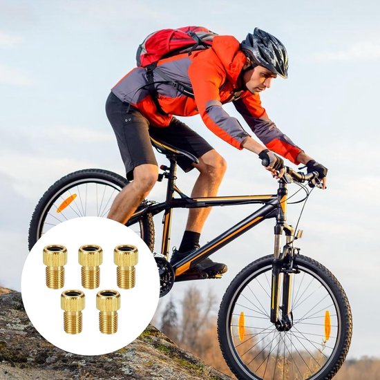 5pcs Valve Adapters - Franse Ventiel Adapter - Fietsen Ventiel - Franse ...