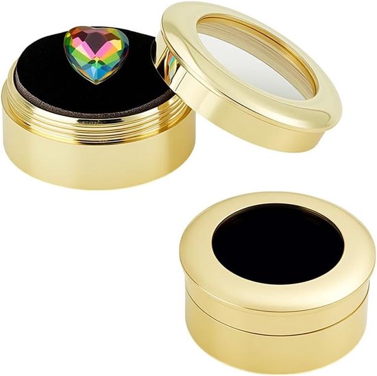 2pcs 1.26 Inch Rock Display Box - Gemstone Display Box - Crystal ...