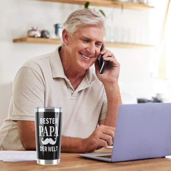 Personalised Thermal Mug - Engraving Thermal Mug - Best Dad in the ...