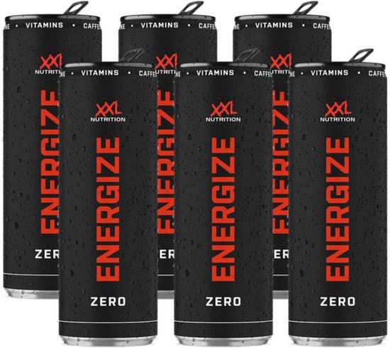 Energize! Sugar Free Energy Drink - 330ml - 6-Pack | bol
