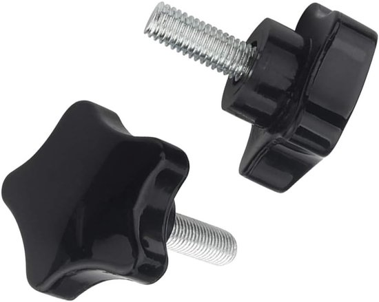 Ster Knop Klemmen Schroef - Kunststof Greep - M4 M5 M6 M8 M10 | bol