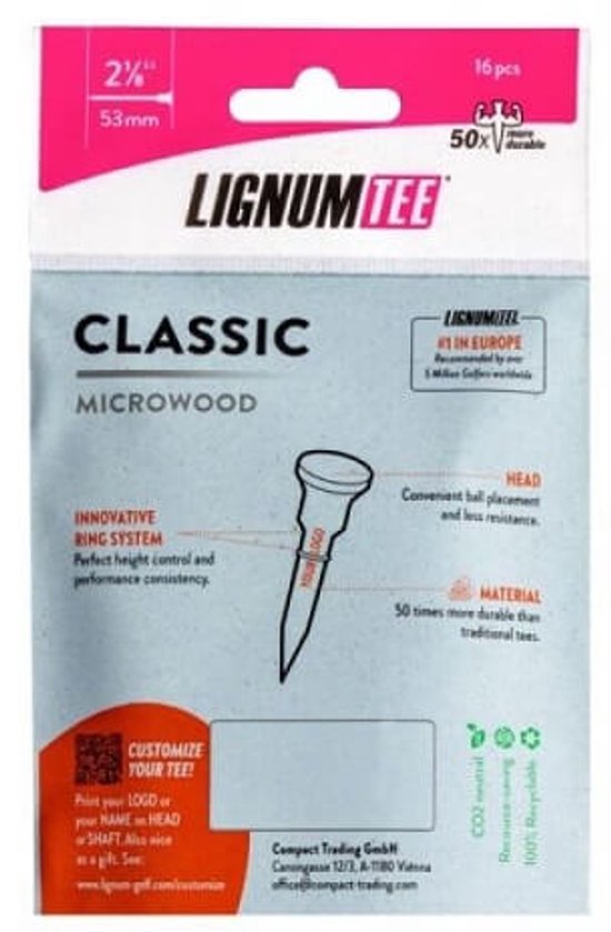 Lignum Classic Tees 53mm Modern Color Mix | bol
