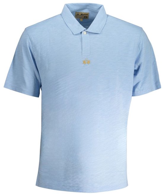 Polo Shirt Short Sleeve Light Blue Polos | bol