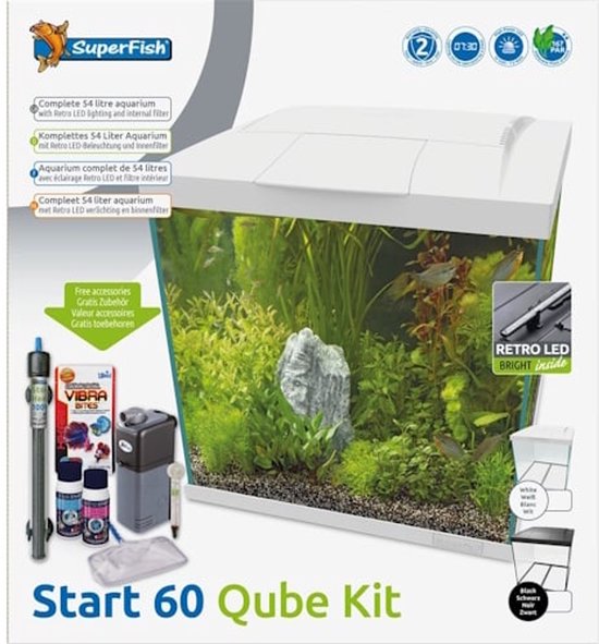 SuperFish Start 60 Qube Kit Wit | bol