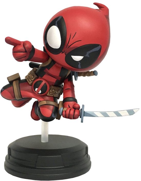 Gentle Giant Marvel Animated Statue Deadpool (Jumping) 18 cm Beeld | bol