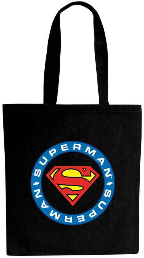 Superman Logo Unisex Linnen tas - meerkleurig - Standard | bol