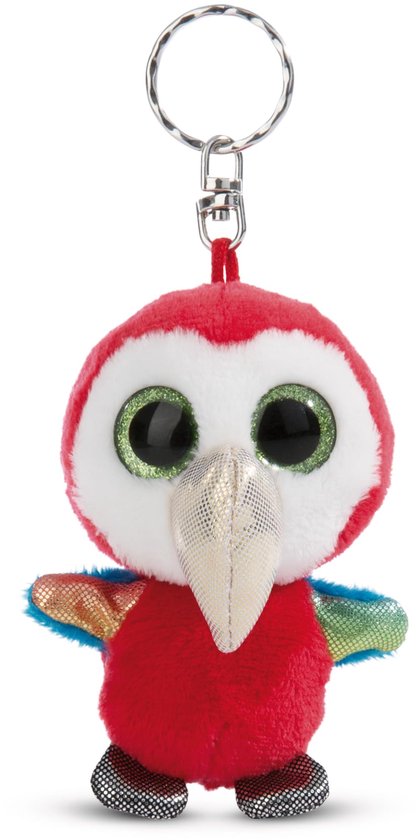 Papegaai Pelotti 9 cm sleutelhanger | bol