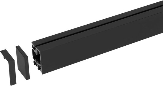 Linero Mosaiq railingsysteem lengte 1800 x 32,9 x 41,5 mm zwart Nisrail ...