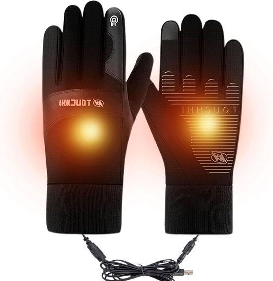 Gants chauffants avec fonctionnalité tactile pour hommes et femmes | bol