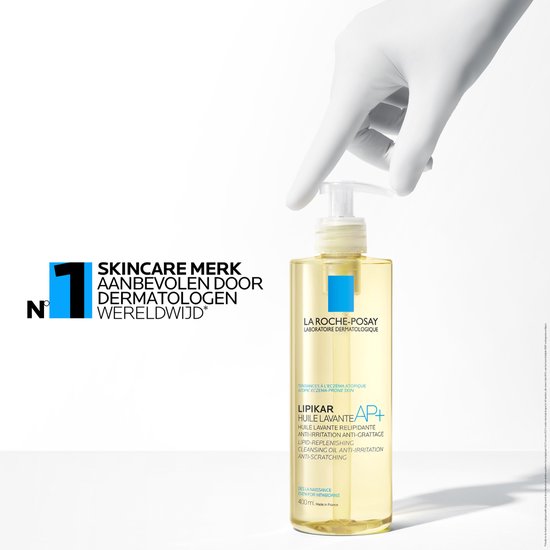 La Roche-Posay Lipikar Reinigingsolie AP+ + Navulling - Droge huid met ...