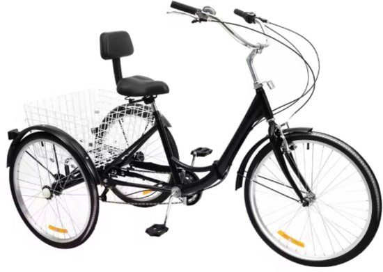 Driewieler Zyrell - Nevlo - 7 versnellingen - Fiets voor volwassenen en ...