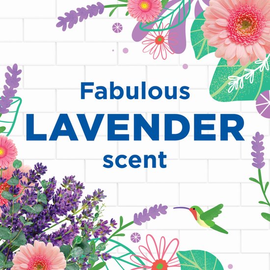 WC Eend - Action Gel Lavender Bloom - Toiletreiniger - Fris & Krachtig ...