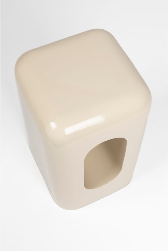 Zuiver Creek Bijzettafel Beige | bol